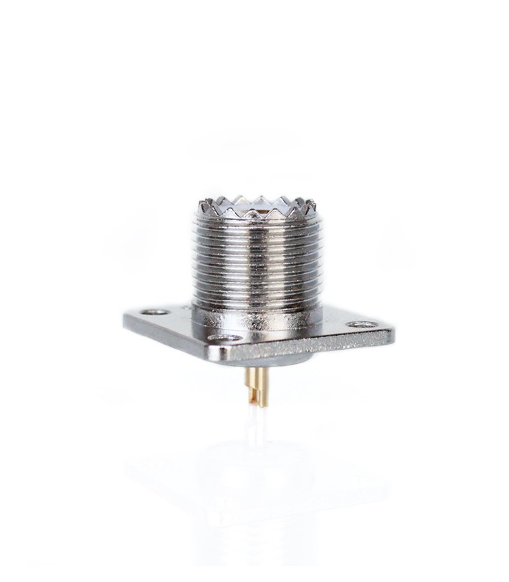 Base PL female (SO-239) pannel type x 4 holes