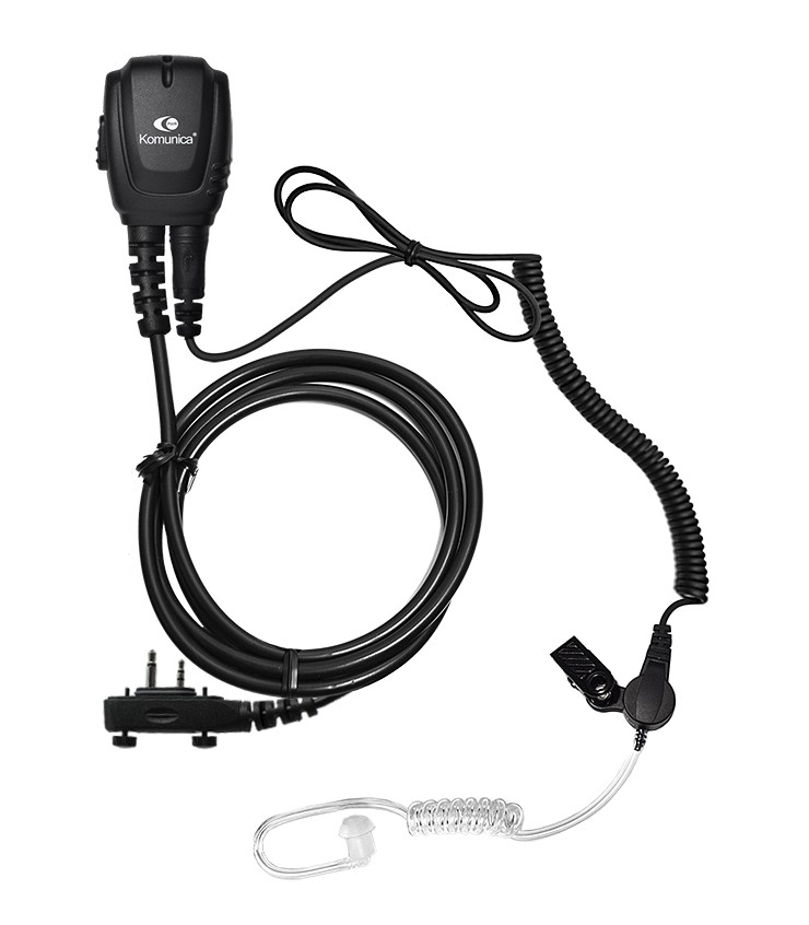 Micro-Auricular Komunica con tubo acústico para Icom ICF-1000